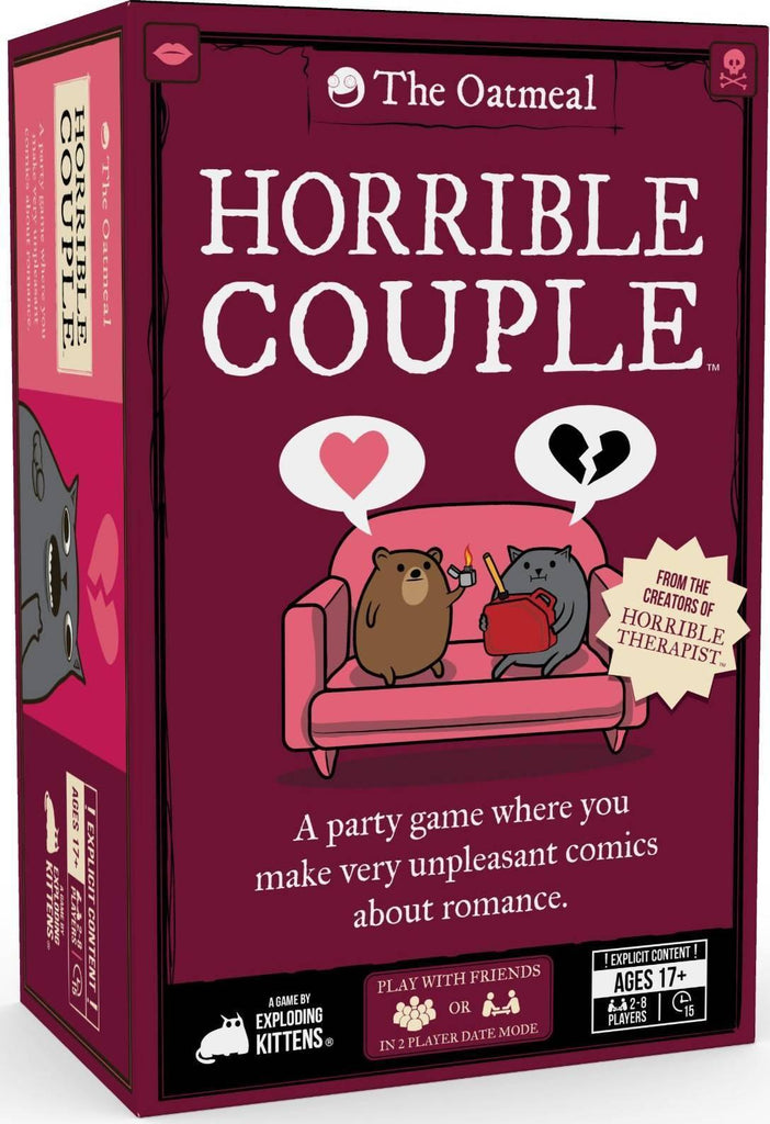 Horrible Couple (By Exploding Kittens) Board Game